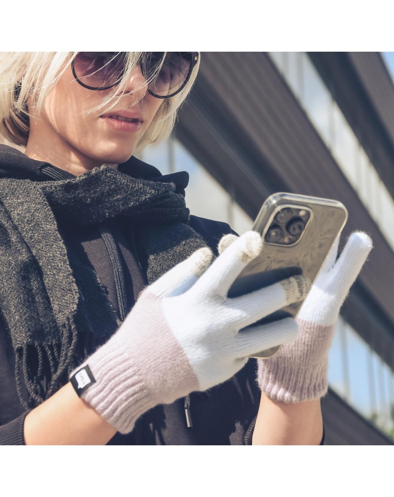 Gants tactiles en maille Evolg - Gants pour femme et unisexe - Made in ...